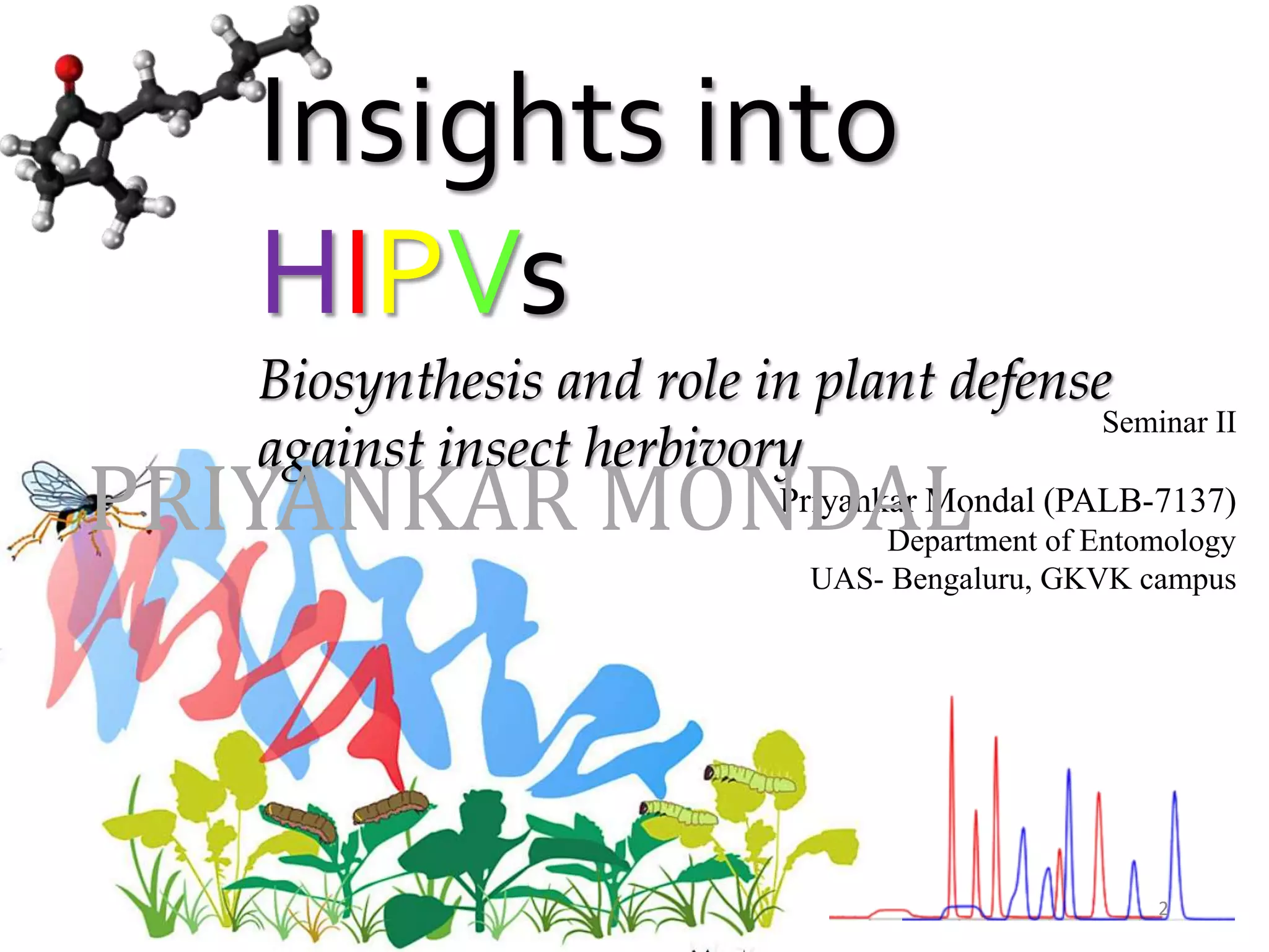 Insights into HIPVs: Biosynthesis and role in plant defense | PPT