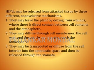 Insights into HIPVs: Biosynthesis and role in plant defense | PPT