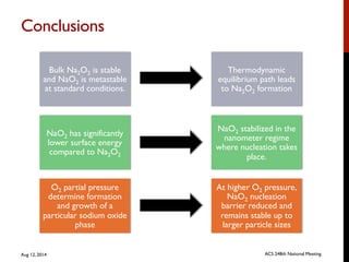 Insights into nanoscale phase stability and charging mechanisms in ...