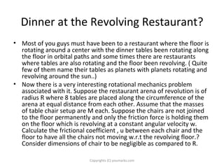 Insights to rotational motion | PPT