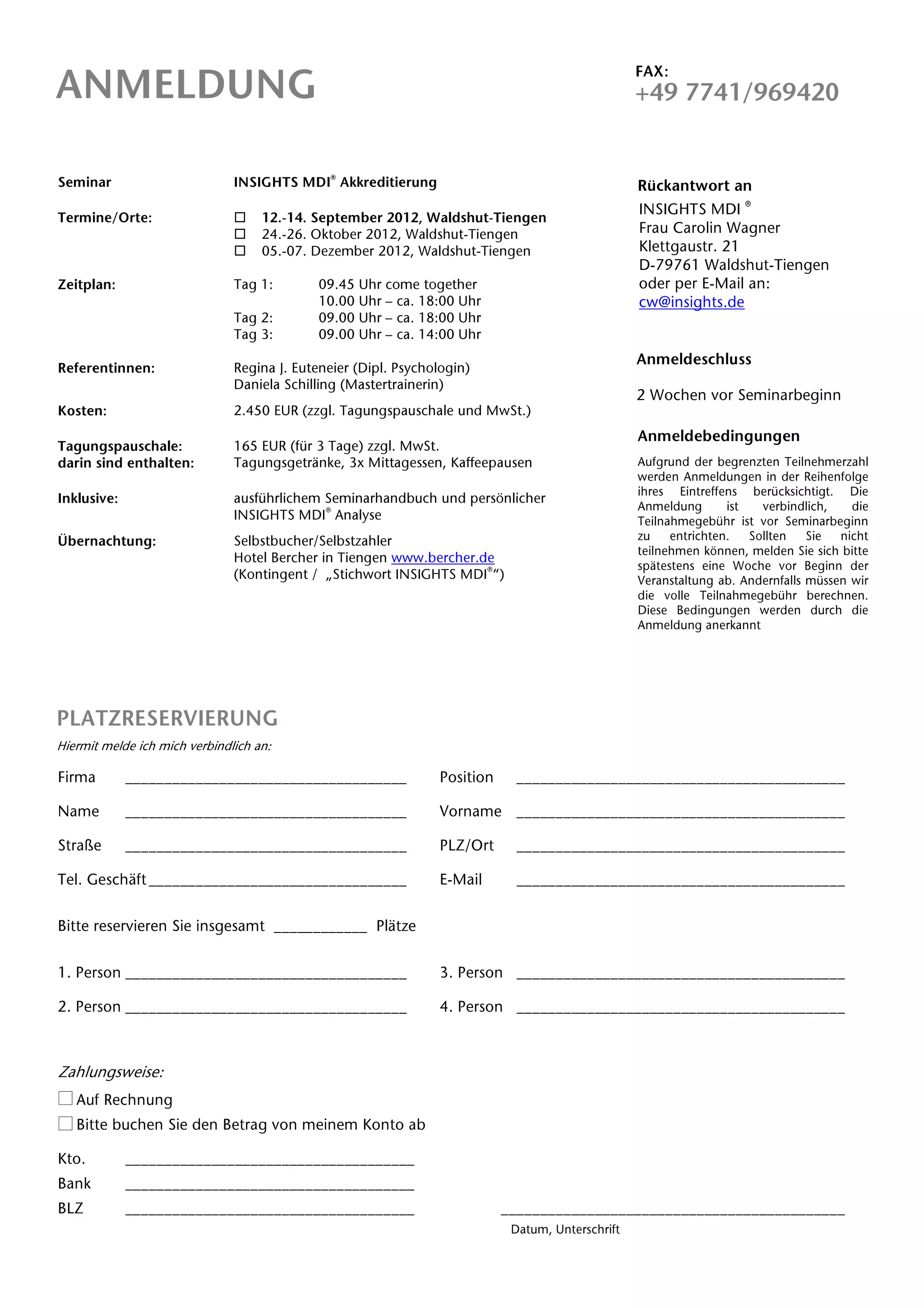 INSIGHTS MDI® Akkreditierung | PDF