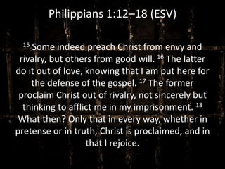 Philippians 1 18
