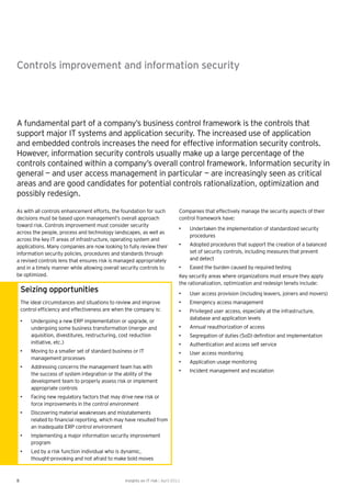 Building control efficiency: Rationalization, optimization and redesign ...