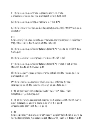 InsightsPrimer The Trans Pacific PartnershipBY JACQUE.docx ...