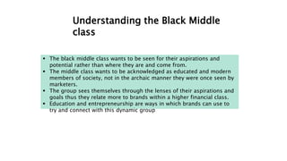 The Black Middle Class Report 2015 | PPTX