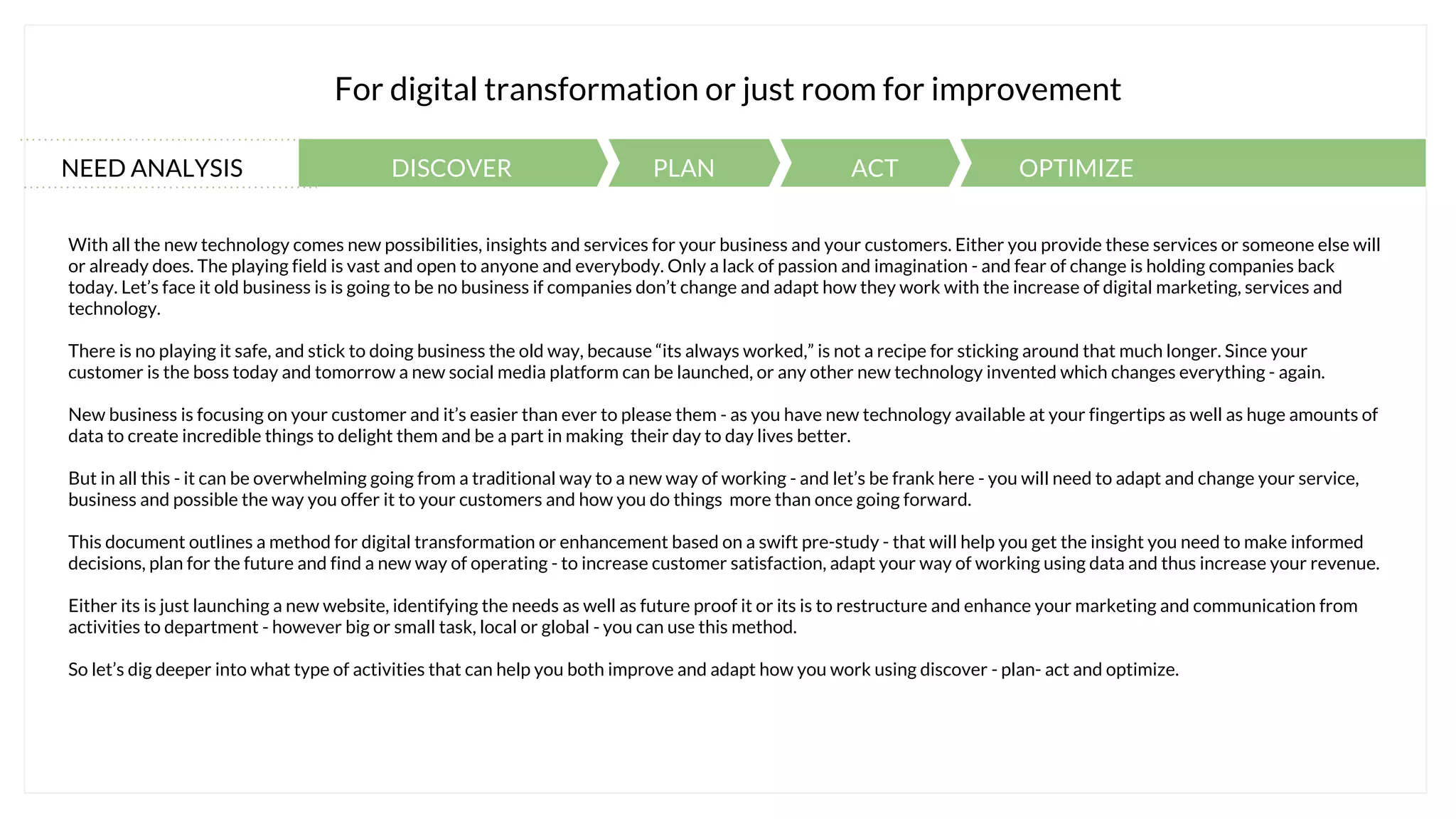 Insight without action is worthless | PDF