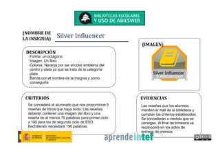 Insignia silver influencer | PPT
