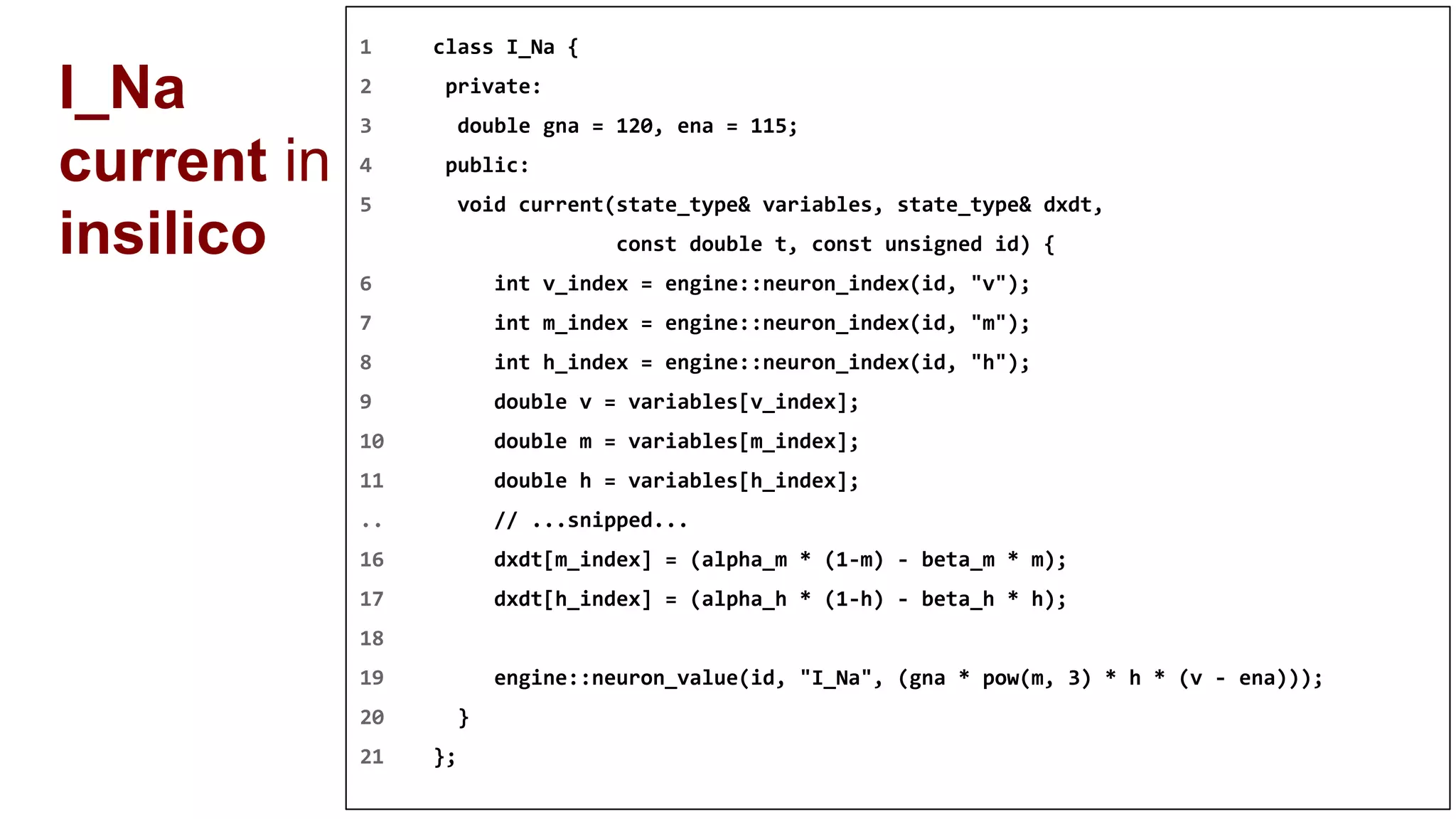 insilico: Neuronal Network Simulation C++ Library | PDF