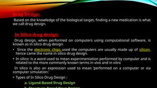 In silico Drug Design in Pharmaceutical chemistry.pptx