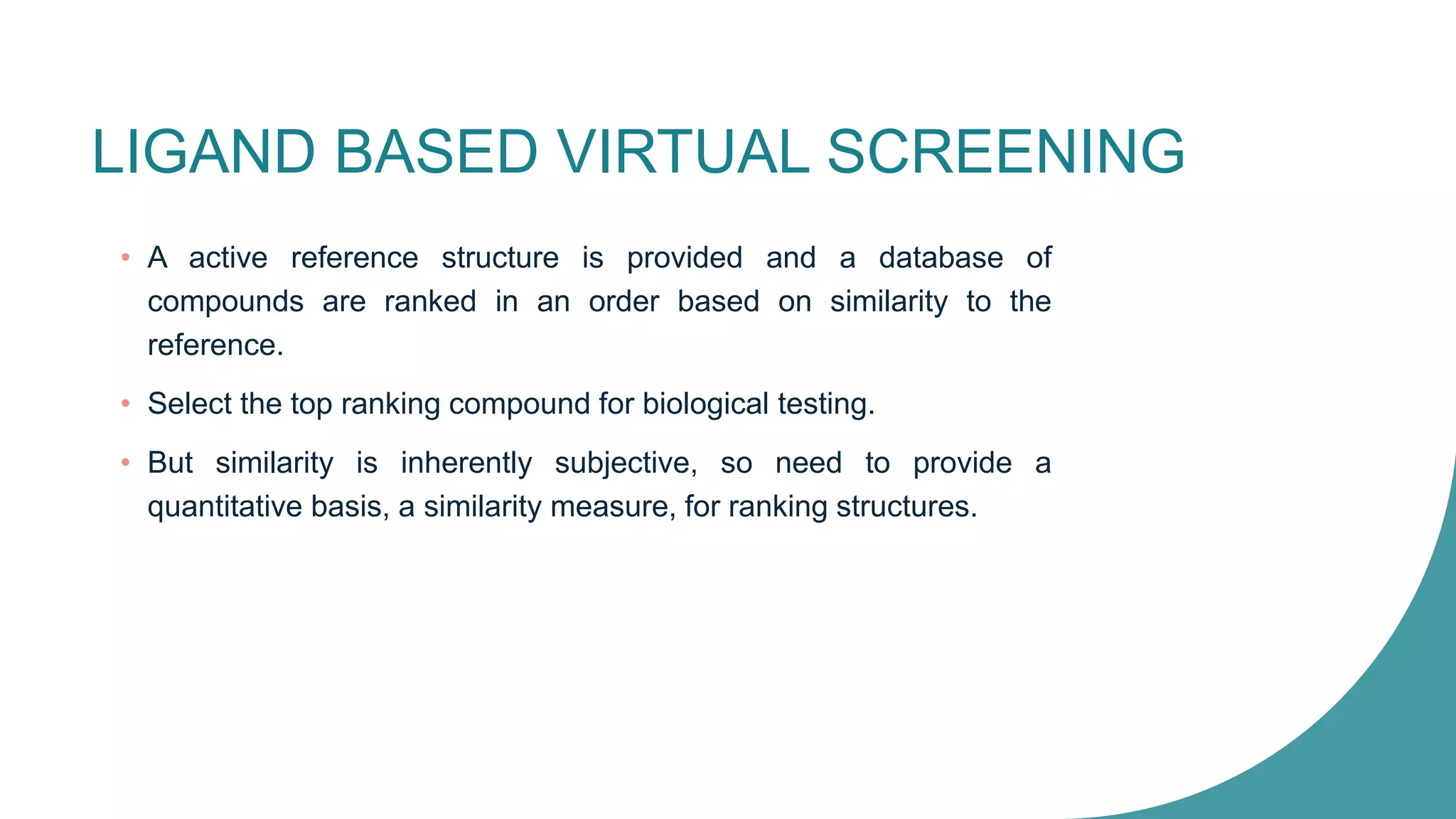 INSILICO DRUG DESIGN AND VIRTUAL SCREENING IN CADD.pptx