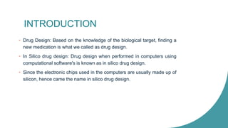 INSILICO DRUG DESIGN AND VIRTUAL SCREENING IN CADD.pptx