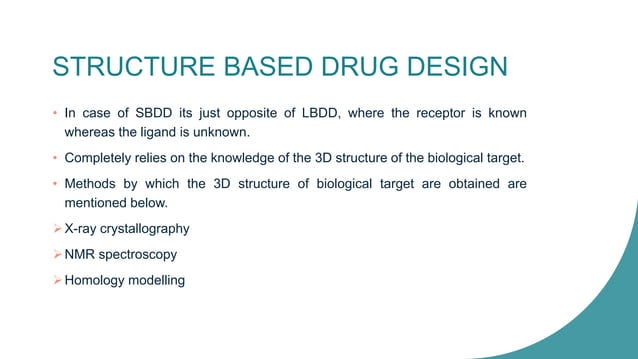 INSILICO DRUG DESIGN AND VIRTUAL SCREENING IN CADD.pptx | Computer ...