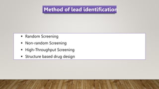 In silico lead discovery technique.pptx | Pharmaceutical Industry | Industries