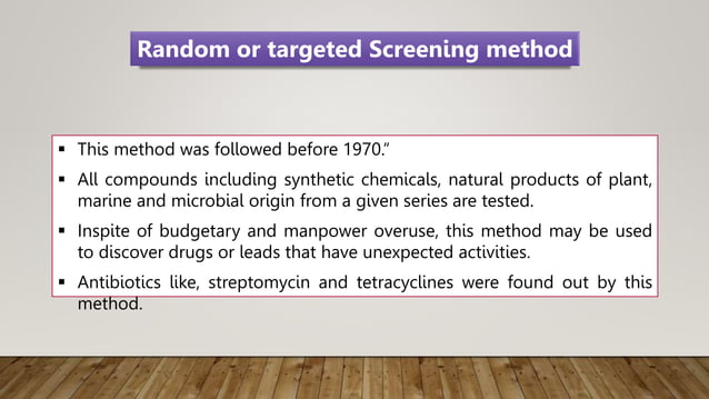 In silico lead discovery technique.pptx | Pharmaceutical Industry ...