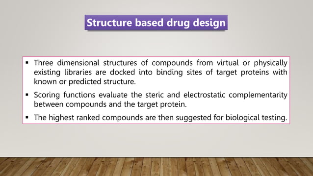 In silico lead discovery technique.pptx | Pharmaceutical Industry ...