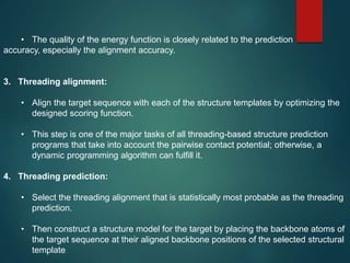 In silico structure prediction | PPTX