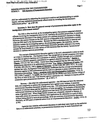 Ins immigration prosecutorial discretion memo from general counsel | PDF