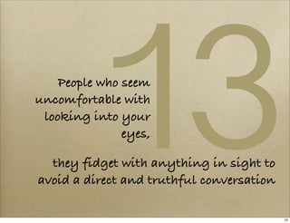 17 Insincere Traits From People Who Claim To Be Sincere | PDF