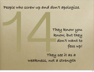 17 Insincere Traits From People Who Claim To Be Sincere | PDF