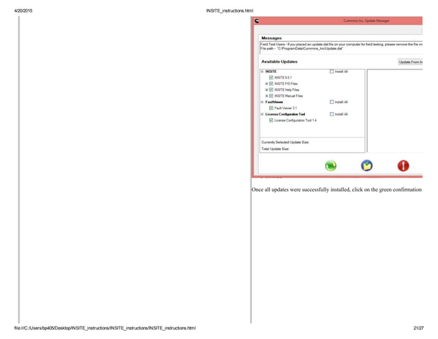 cummins Insite instructions | PDF | Desktop Publishing | Computer ...
