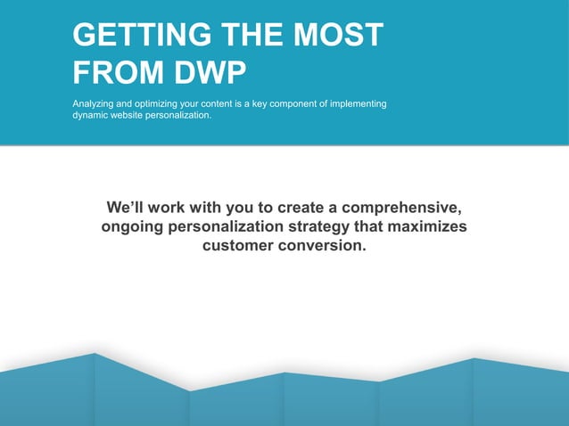 Dynamic Website Personalization Overview | PPT