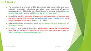 In situ and ex situ conservation | PPSX