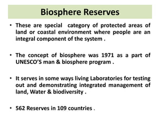 In situ conservation protected areas | PPTX