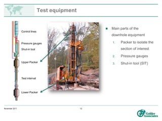 In situ permeability testing in boreholes | PPTX