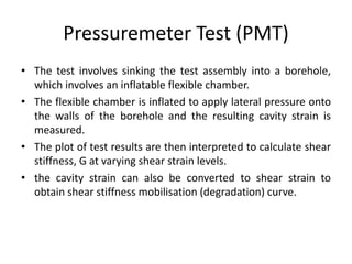 INSITU TESTING Foundation Engineering Lecture Notes | PDF