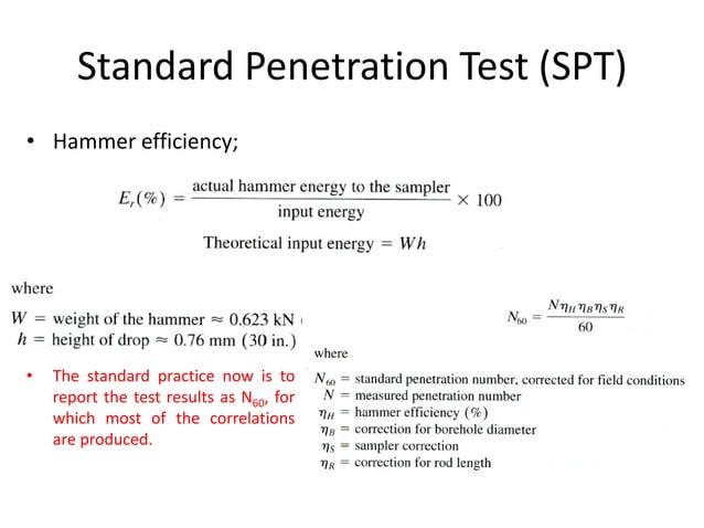 INSITU TESTING Foundation Engineering Lecture Notes | PDF