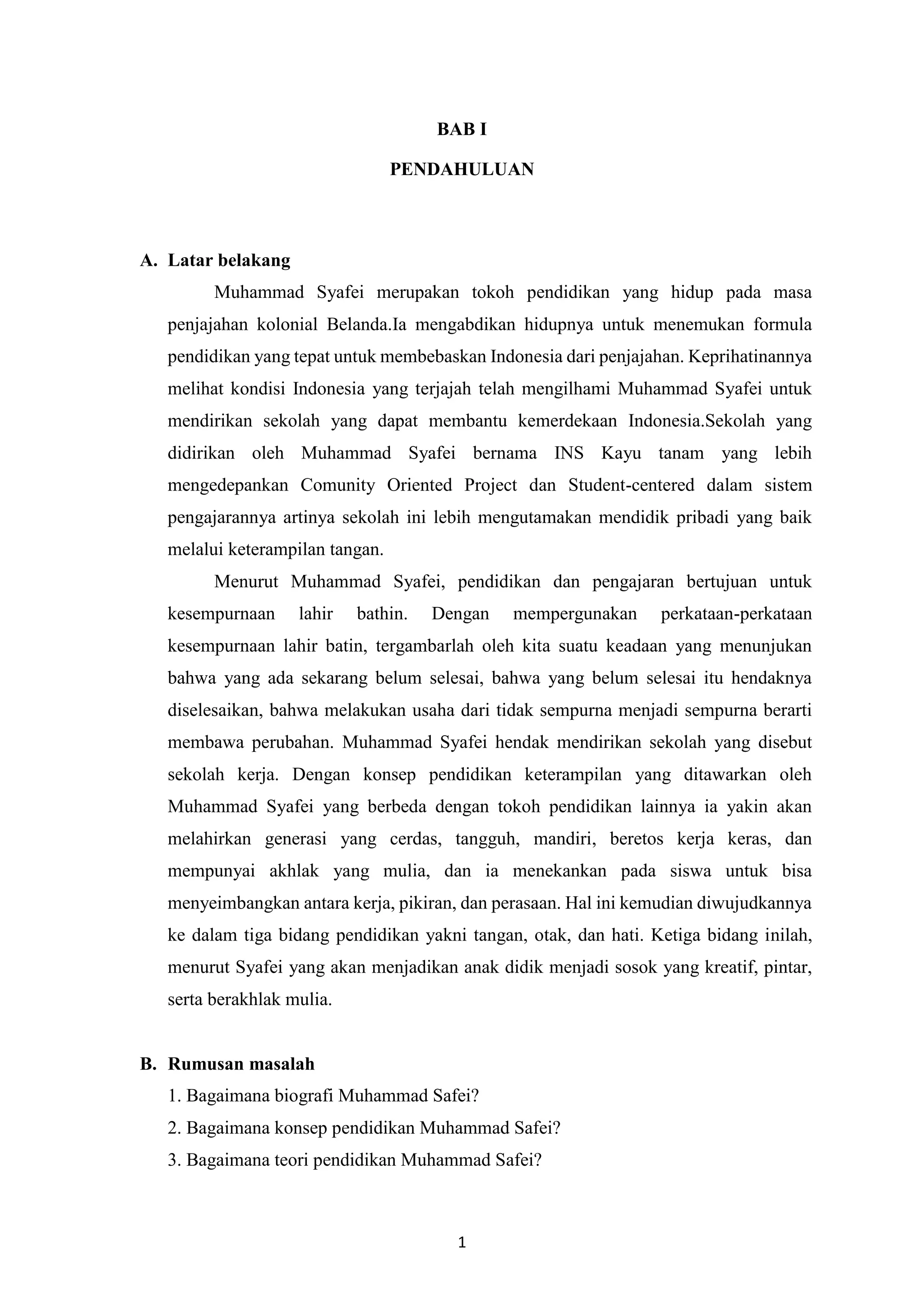 Indonesisch Nederlansche School KAYU TANAM, MOHAMMAD SJAFEI.docx