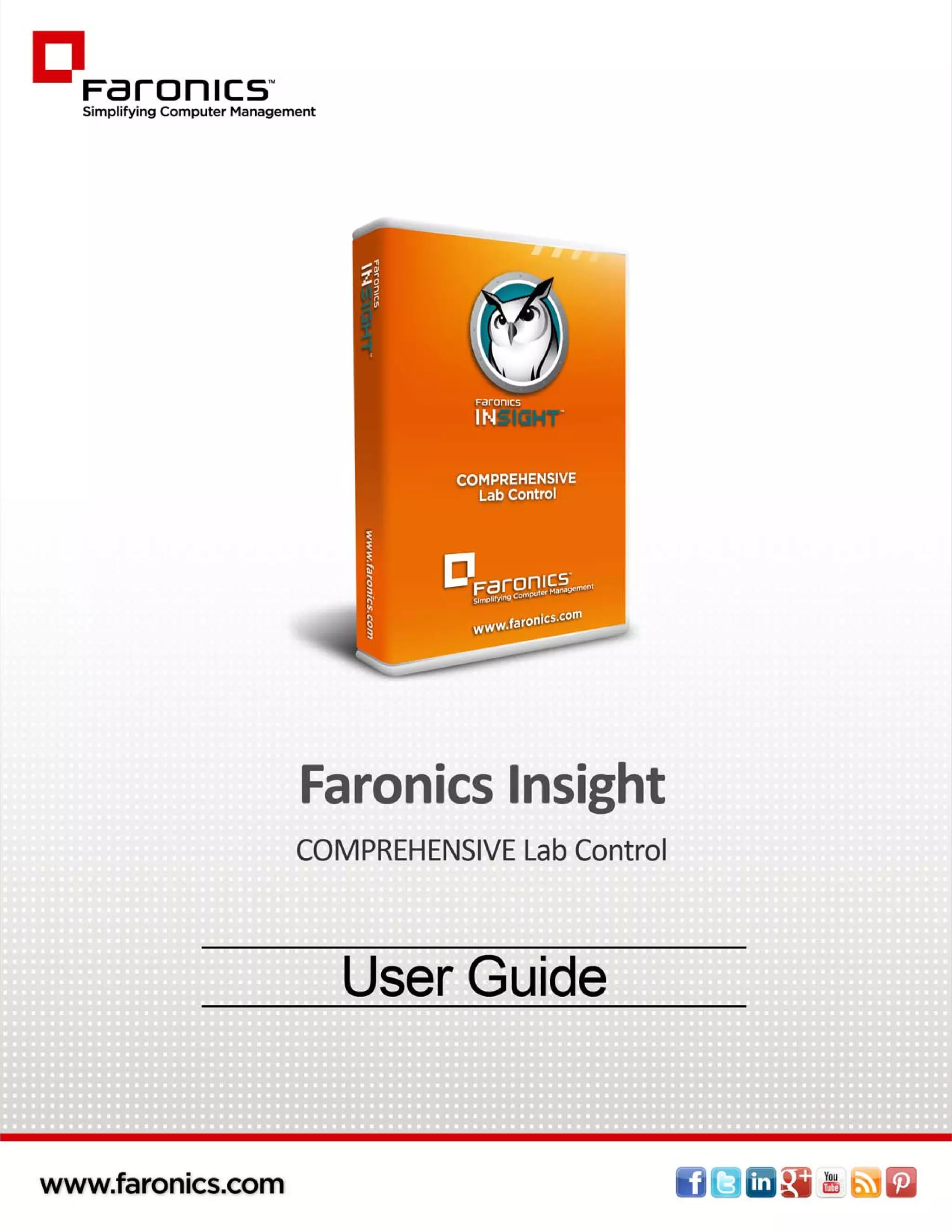 Faronics Insight User guide | PDF