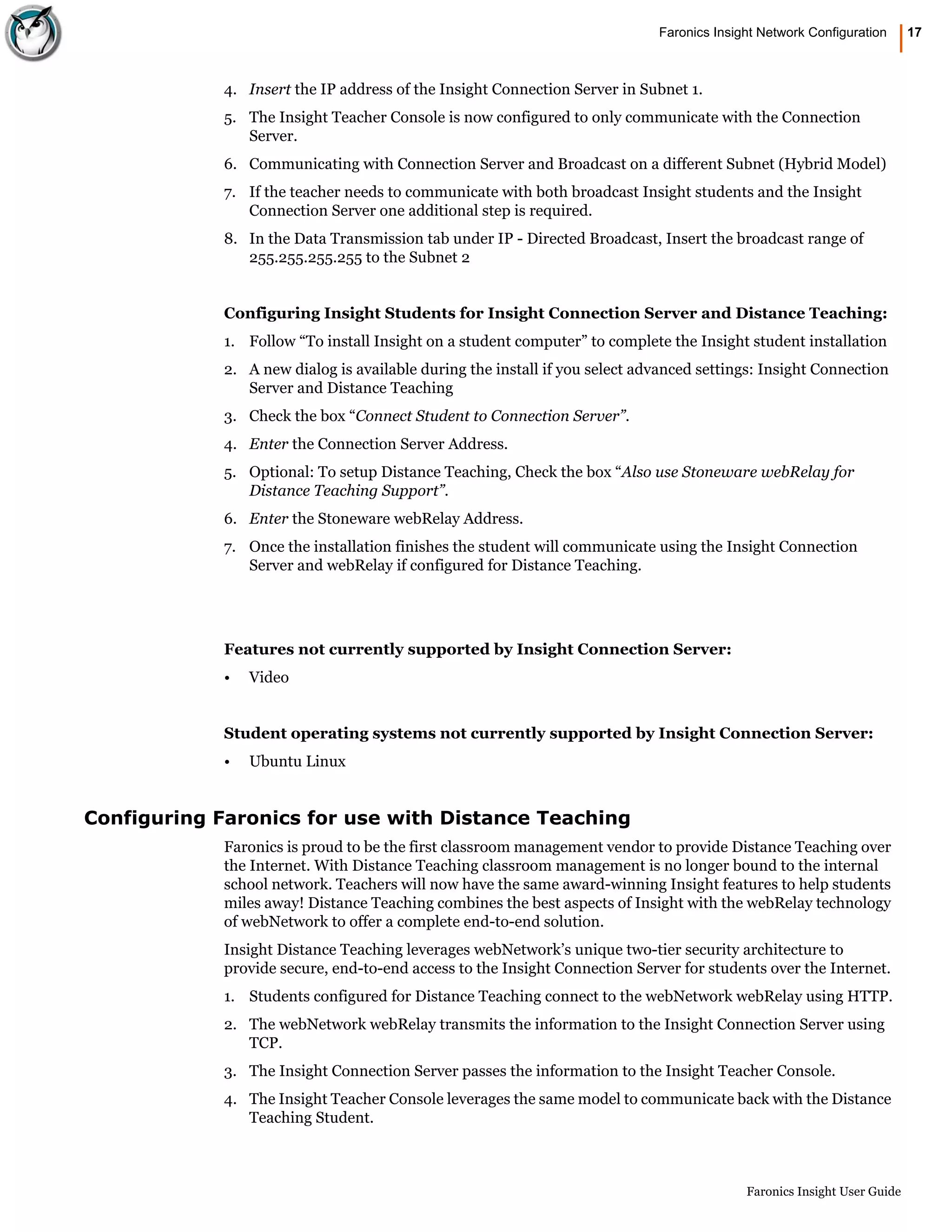 Faronics Insight User guide | PDF