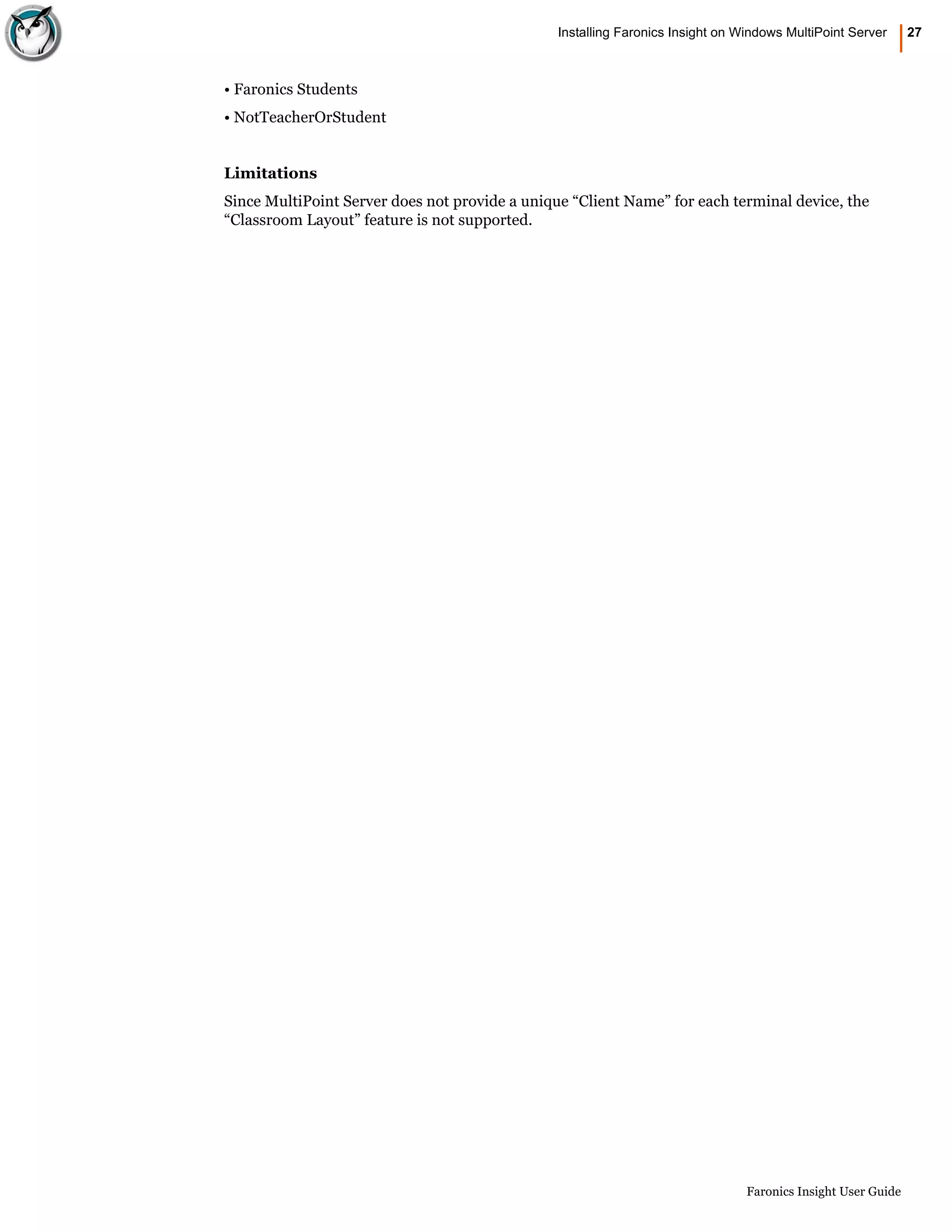 Faronics Insight User guide | PDF