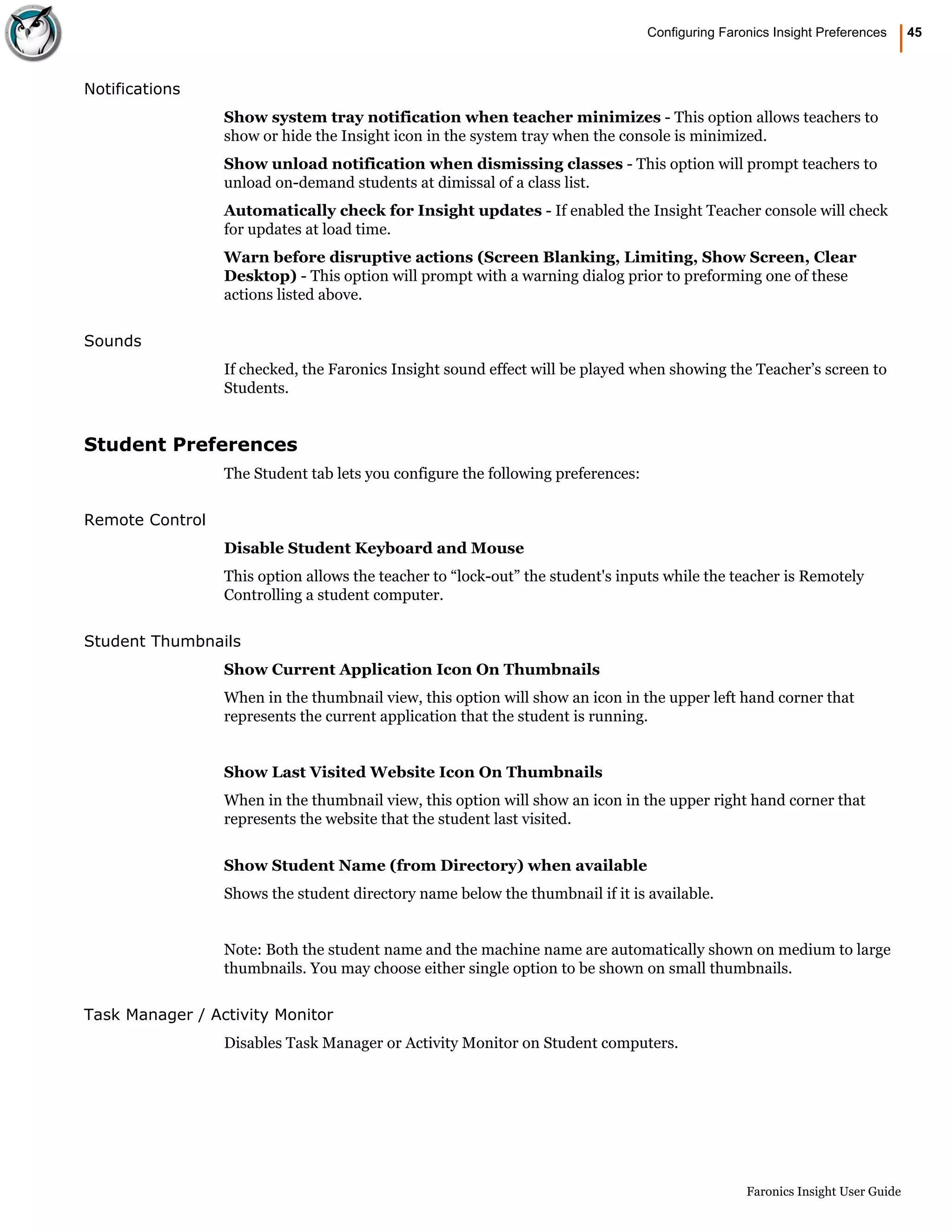 Faronics Insight User guide | PDF