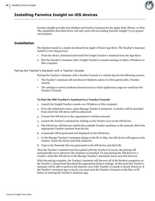 Faronics Insight User guide | PDF