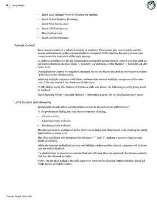 Faronics Insight User guide | PDF