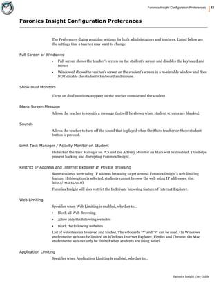 Faronics Insight User guide | PDF