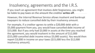Insolvency and bankruptcy | PPTX