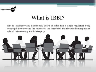 The Insolvency and Bankruptcy Board of India (IBBI) PPT | PPTX