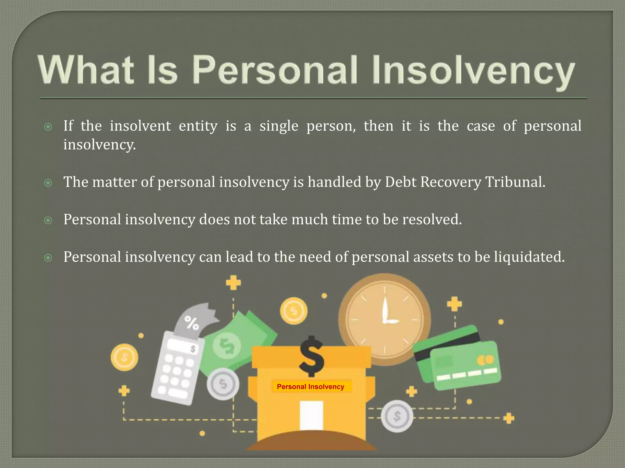 What Is Insolvency and Bankruptcy in India | PPTX