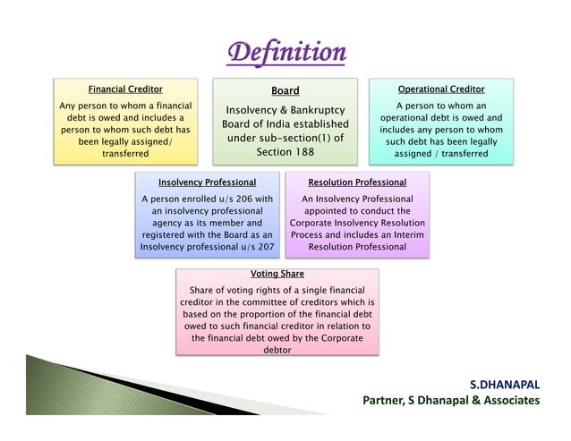Insolvency resolution & liquidation for corporates | PDF | Business ...