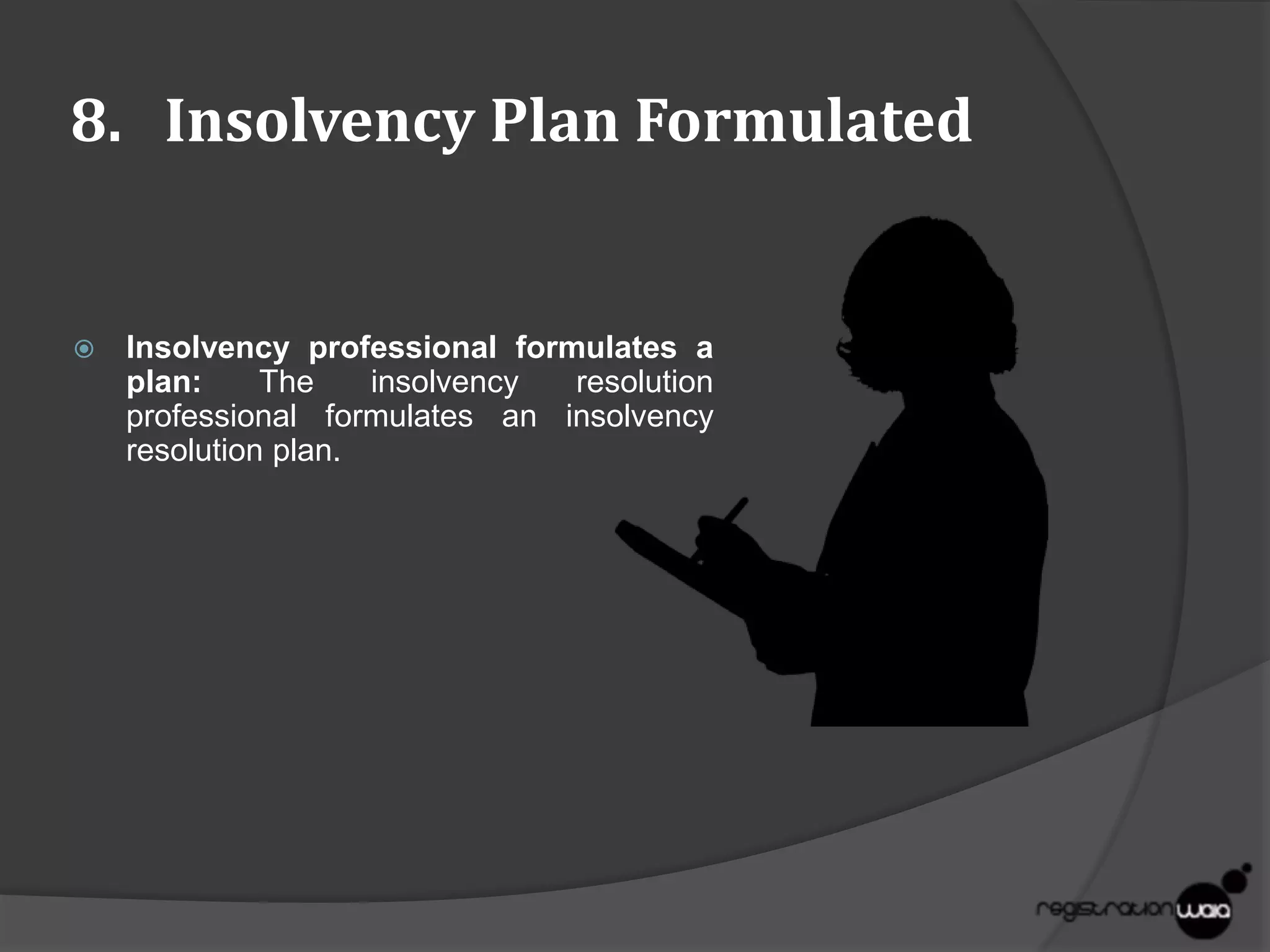 Corporate Insolvency Resolution Process PPT | PPTX