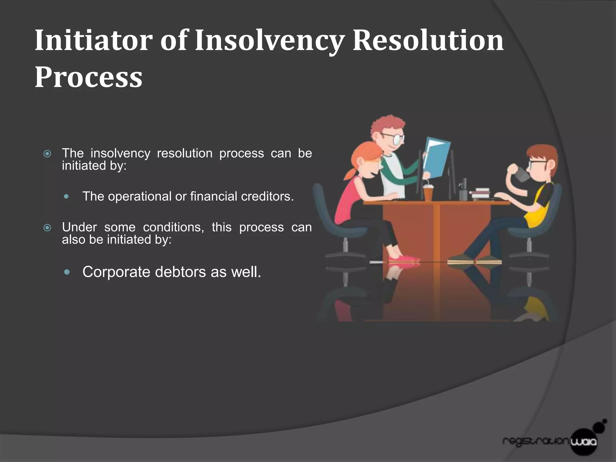 Corporate Insolvency Resolution Process PPT | PPTX
