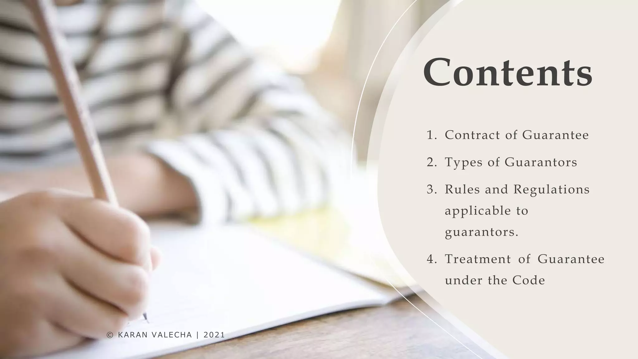 Insolvency Resolution Process of Guarantors under IBC | PPTX