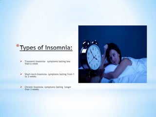Insomnia | PPT