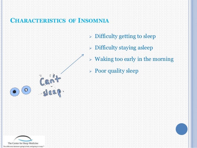 Symptoms of insomnia visual aid - dendeveloper