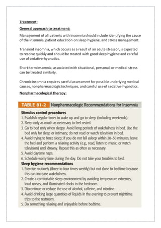 Insomnia | DOCX