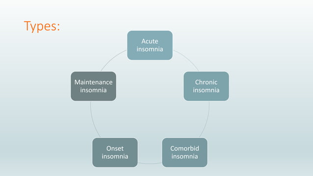 Insomnia | PPTX | Sleep Disorders | Diseases and Conditions