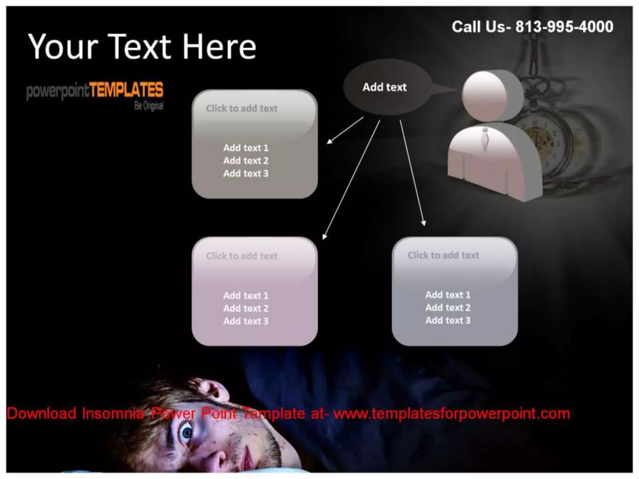 Insomnia Powerpoint Template Pptx